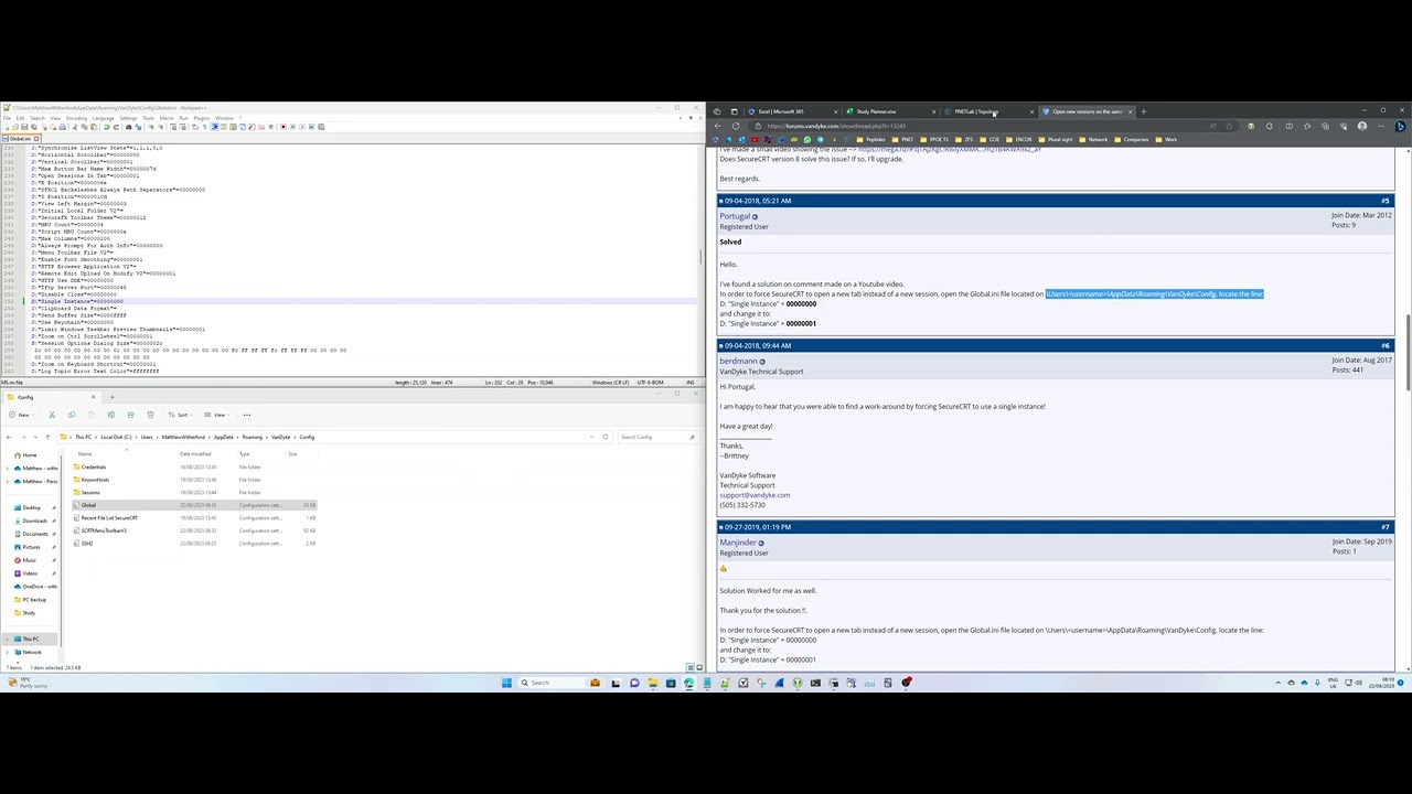 EVE-NG/PNET labs - Open new telnet sessions in tabs in secure CRT - YouTube