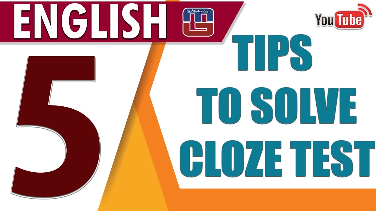5 TIPS TO SOLVE CLOZE TEST | ENGLISH | ALL COMPETITIVE EXAMS - YouTube