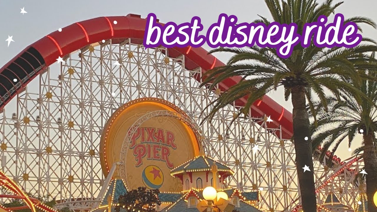 incredicoaster off ride view ♡ disney california adventure - YouTube