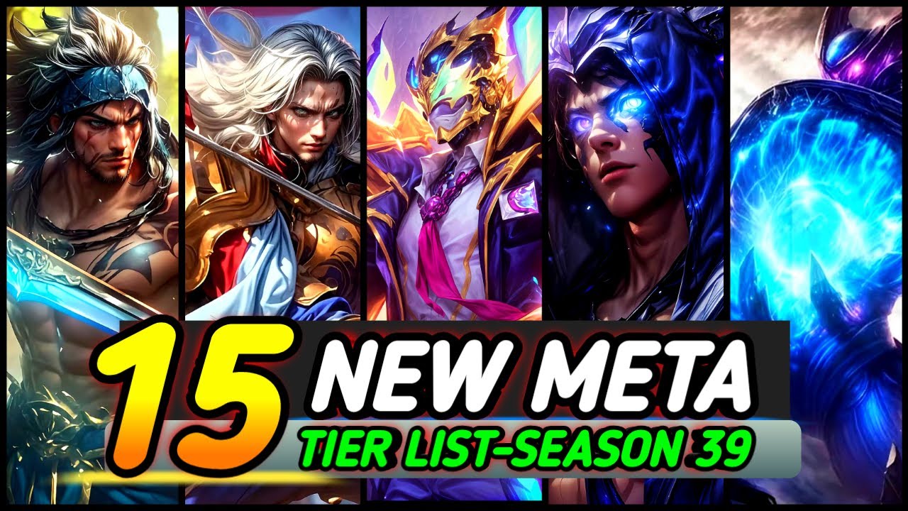 15 NEW META HEROES TO RANK UP FASTER (SEASON 39) | MOBILE LEGENDS TIER ...