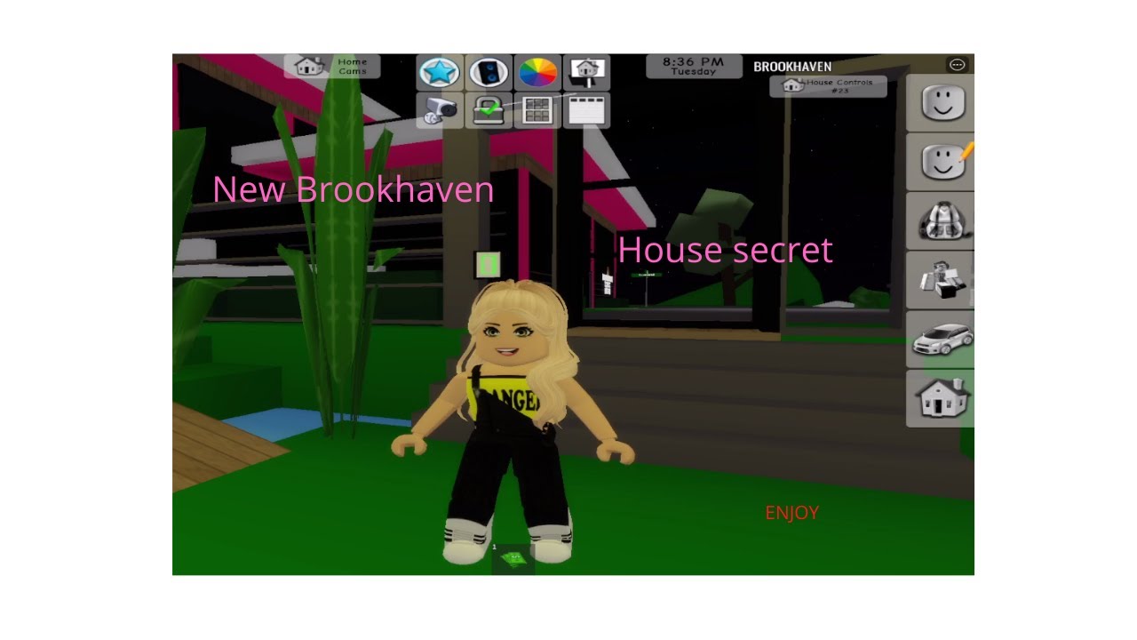 New Brookhaven house secret - YouTube