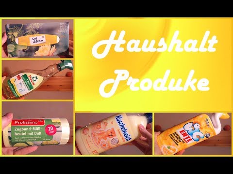 Haushalt Produkte inkl. Favoriten | Sammlung Mitte 2017 ...