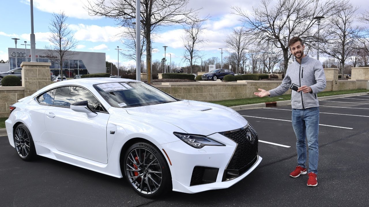 NEW Lexus RCF: POV Start Up, Test Drive, Walkaround and Review - YouTube