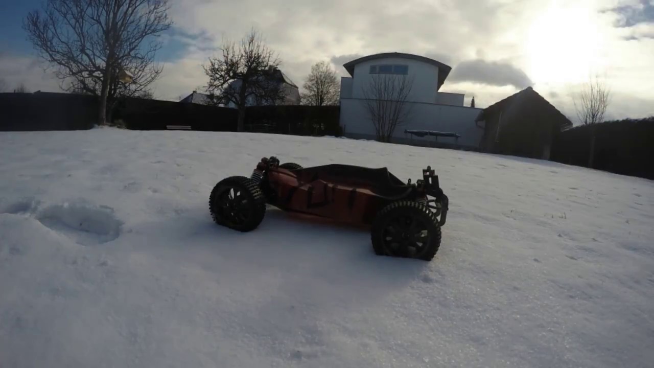 RC Car Snow Racing - YouTube