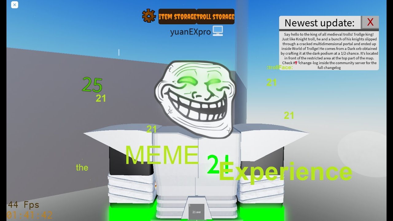 The Meme Troll Experience (World Of Trollge) - YouTube