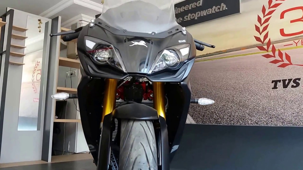 TVS Apache RR 310 Launched in Showroom|Akula 310|Detail Walkaround ...