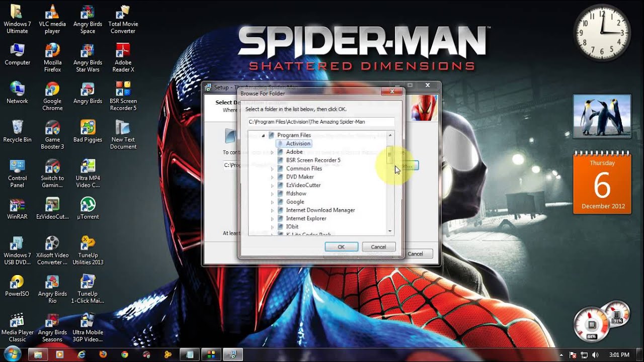 how to install the amazing spider man pc game manendra idea - YouTube