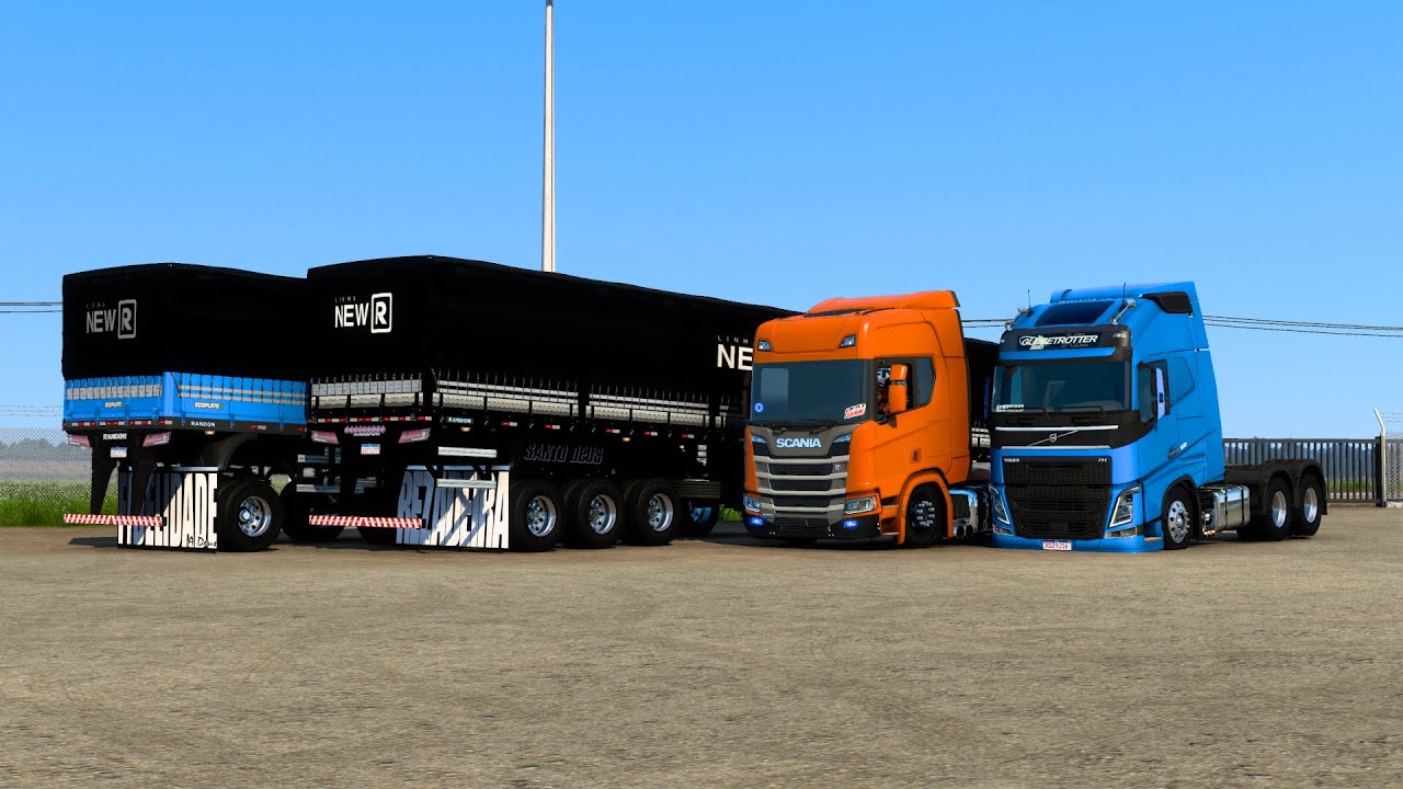 🔴AO VIVO ETS2🔴COMBOIO DE RODOTREM - MAPA RBR 256 PLAYERS - YouTube