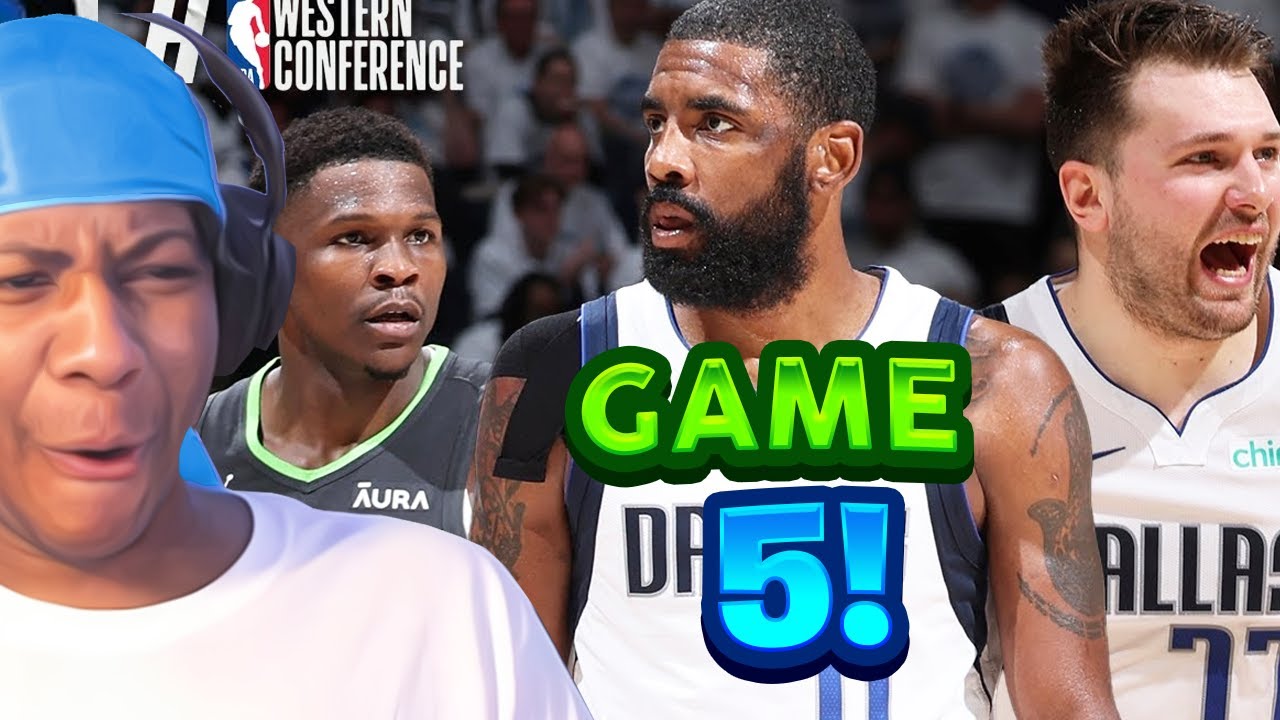 Lvgit Reacts To GAME 5 Dallas MAVERICKS vs Minnesota TIMBERWOLVES | WCF ...