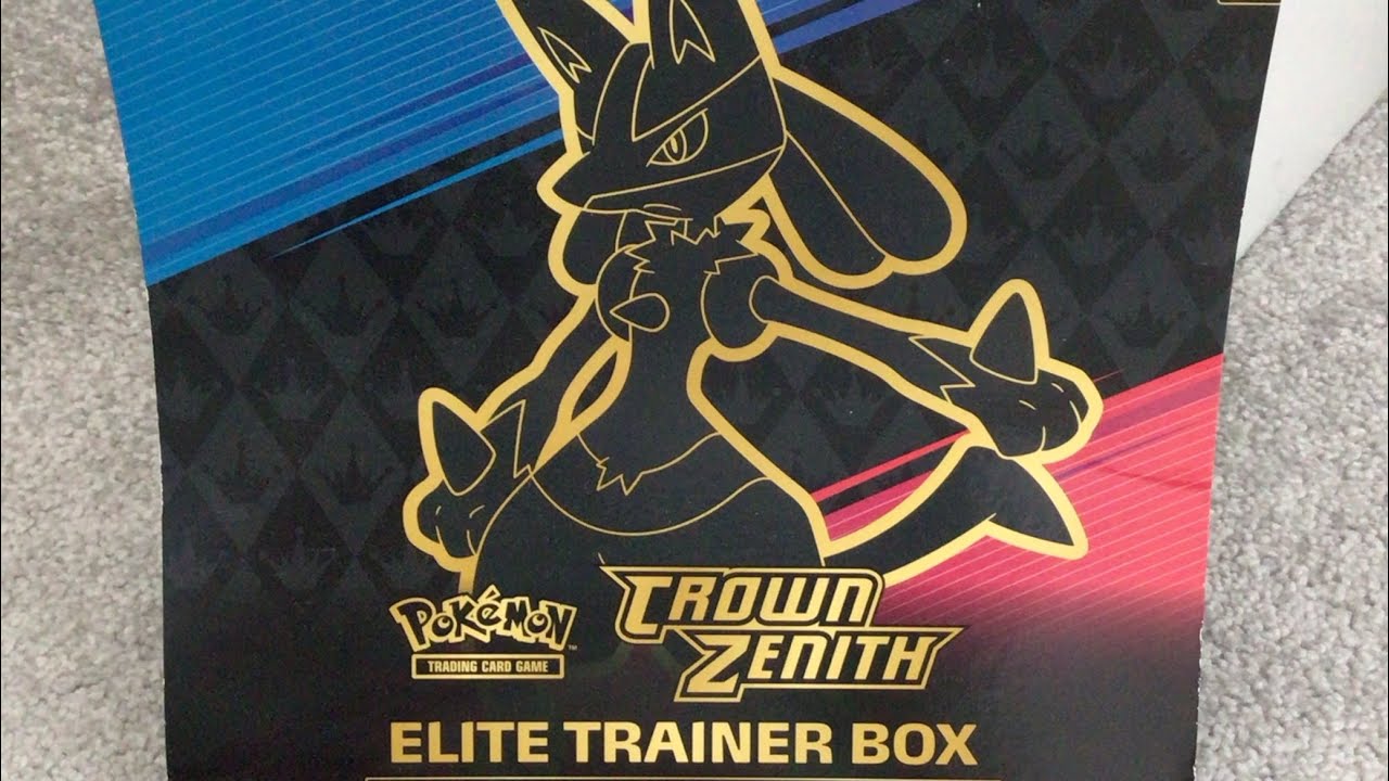 Opening two Crown Zenith elite trainer boxes ! - YouTube