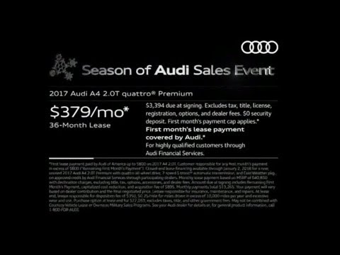 Audi Season of Audi Sales Event TV Commercial, 'Holiday 2017 A4' By ...