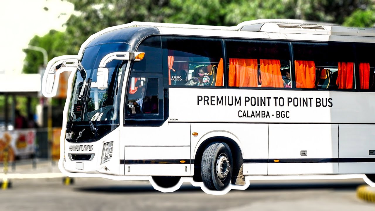 Calamba P2P Bus | Commute Philippines | St. Rose Newest Buses - YouTube