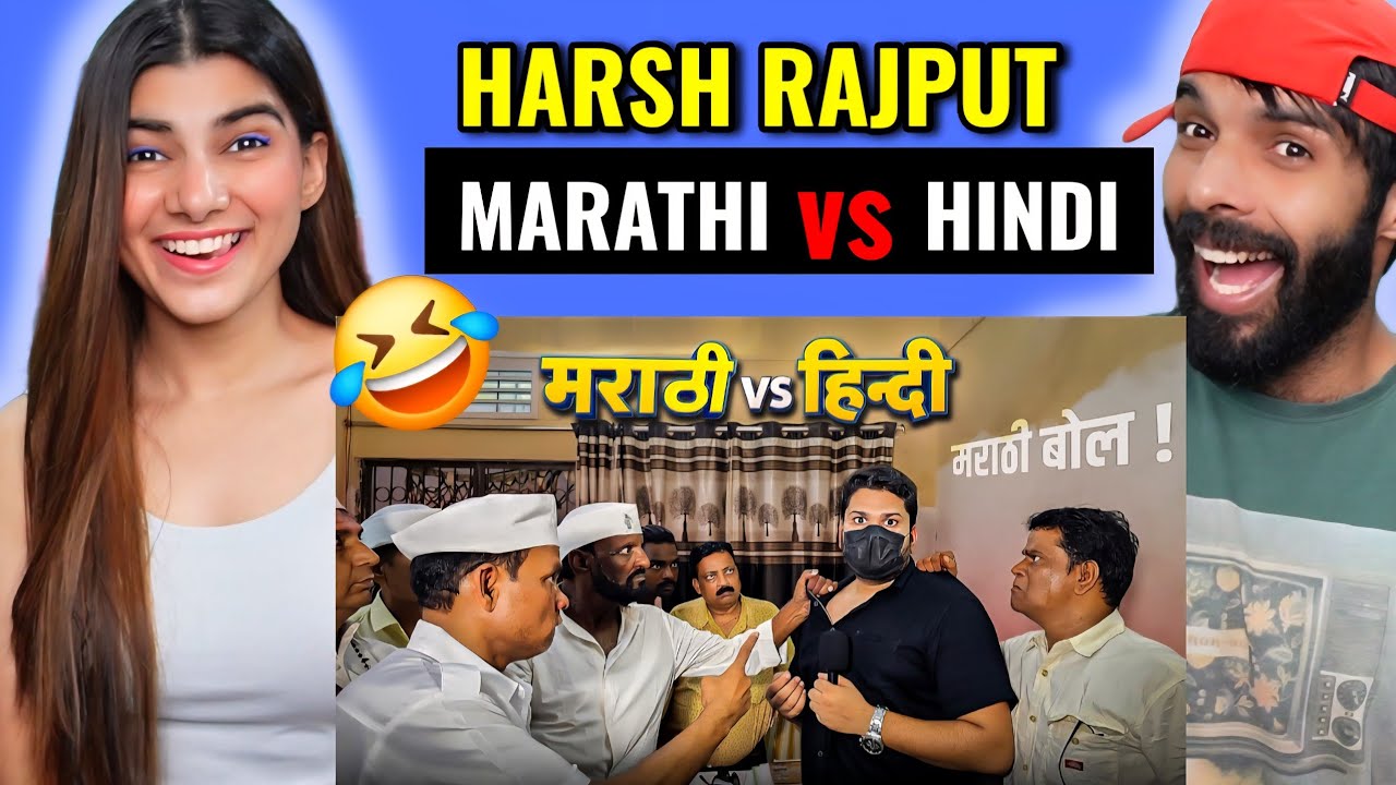 Marathi vs Hindi | Harsh Rajput Reaction - YouTube