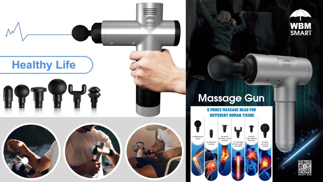 WBM Smart Portable Massage Gun Review | Massage Gun for Instant Muscles ...