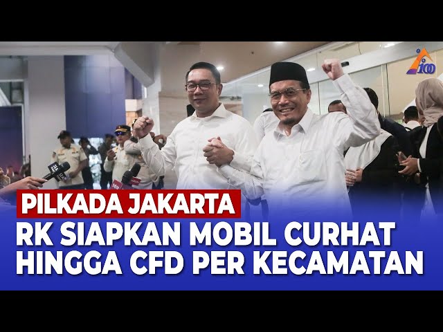 Ridwan Kamil Janjikan Mobil Curhat Untuk Atasi Stres Warga Jakarta