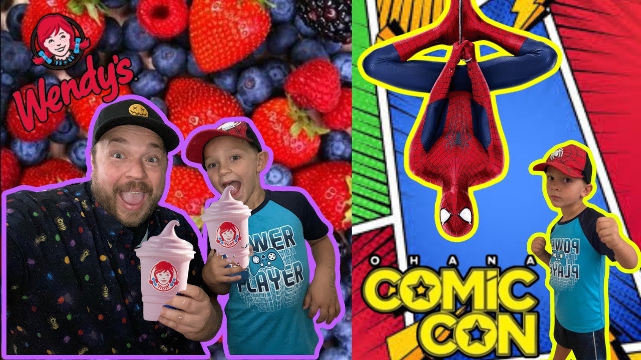 Ohana Comic Con and Wendy's Best Frosty Ever!!! - YouTube