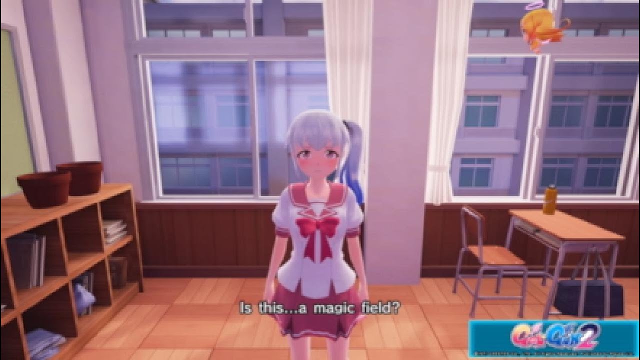 Gal*Gun 2 - Fantasizing Kurusubara Rize 🤍💙 - YouTube