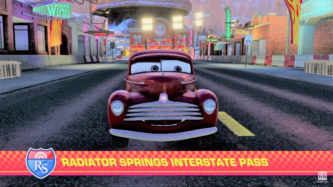 Cars 3: Driven to Win Best Lap Challenge - Radiator Springs Interstate ...