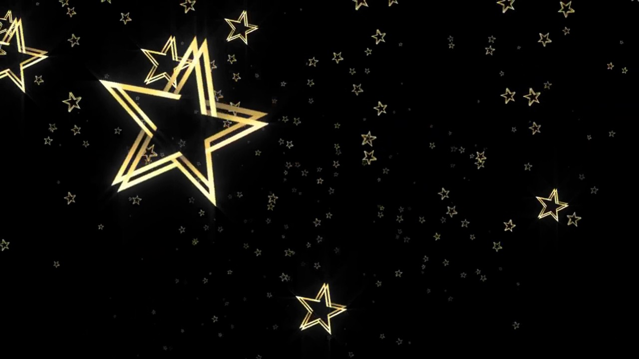 Stars falling version 02 - Free motion graphics // 50fps - YouTube
