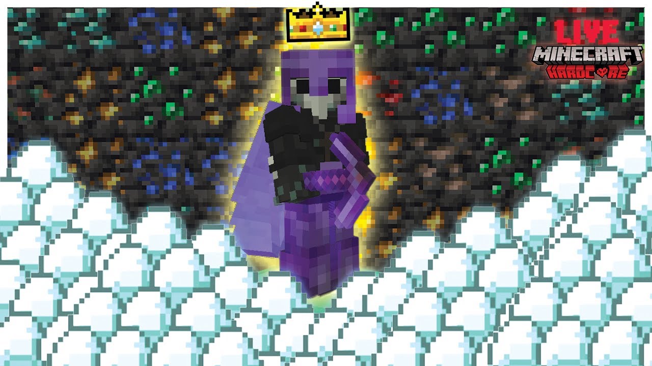 👑King of Digging in Hardcore Minecraft👑 - YouTube
