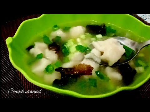 Cara Masak Tekwan kering Palembang| lumayan mengobati kangen makan ...