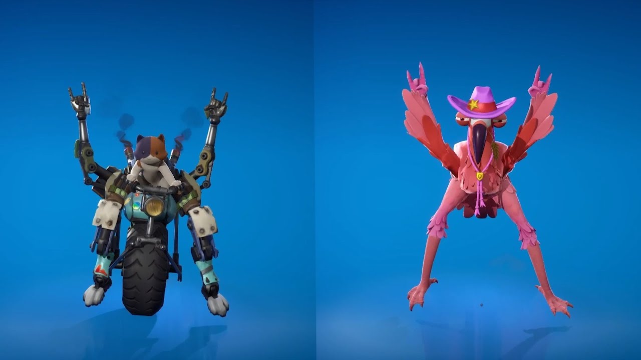 [New] Tex Flamingo doing Funny Built In Emotes in Fortnite #3 - YouTube