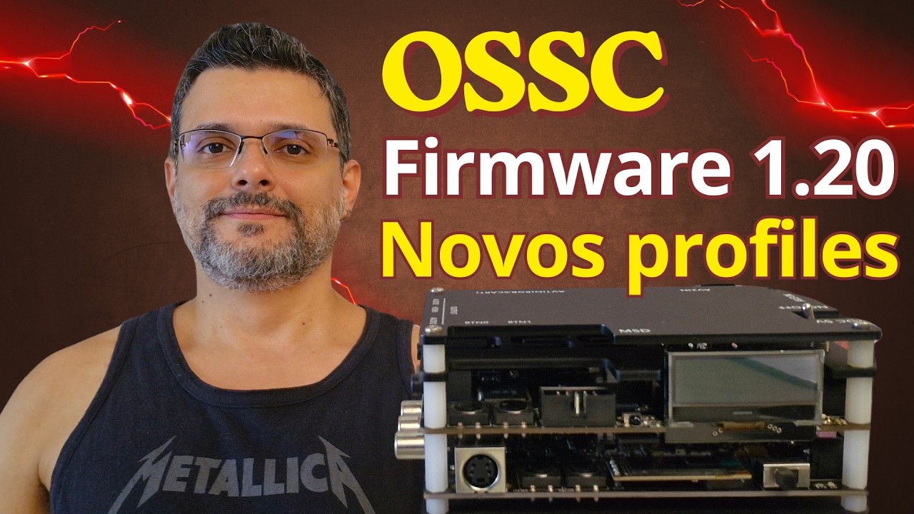 OSSC Firmware 1.20 - O que Mudou? - YouTube