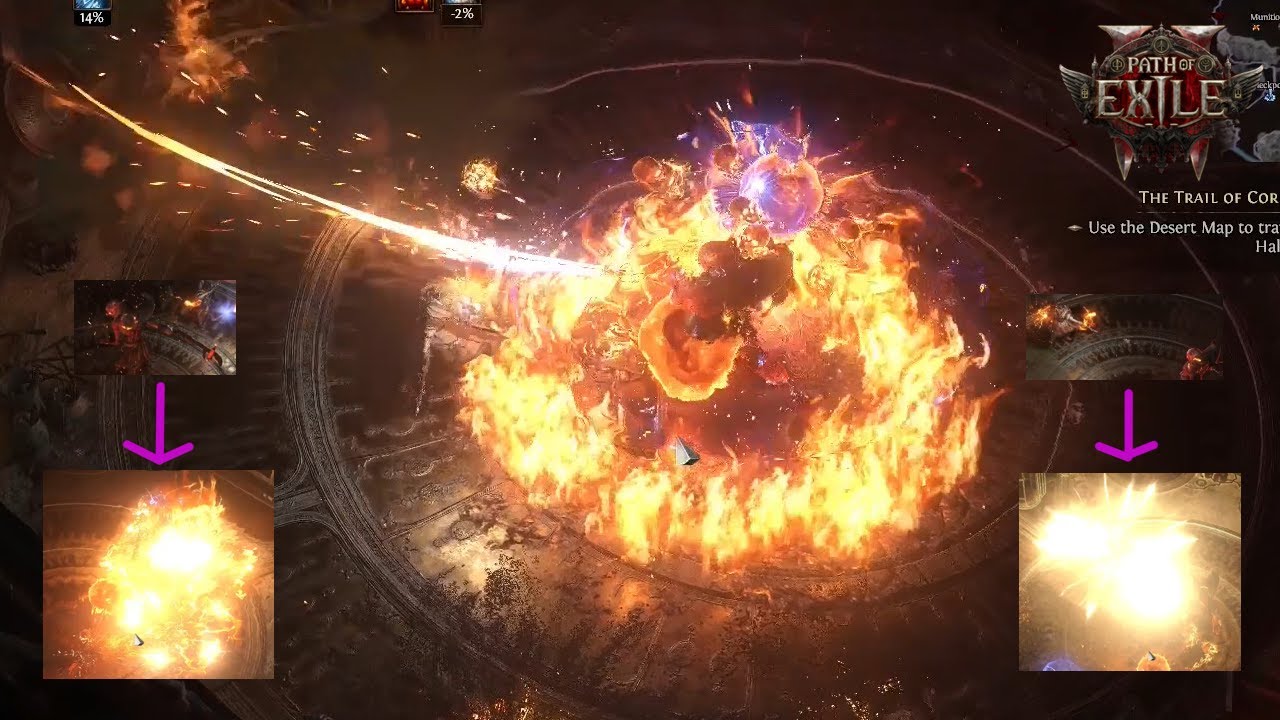 PoE2 - Act 2 Boss (2) - Rudja, The Dread Engineer (Sorceress) - YouTube