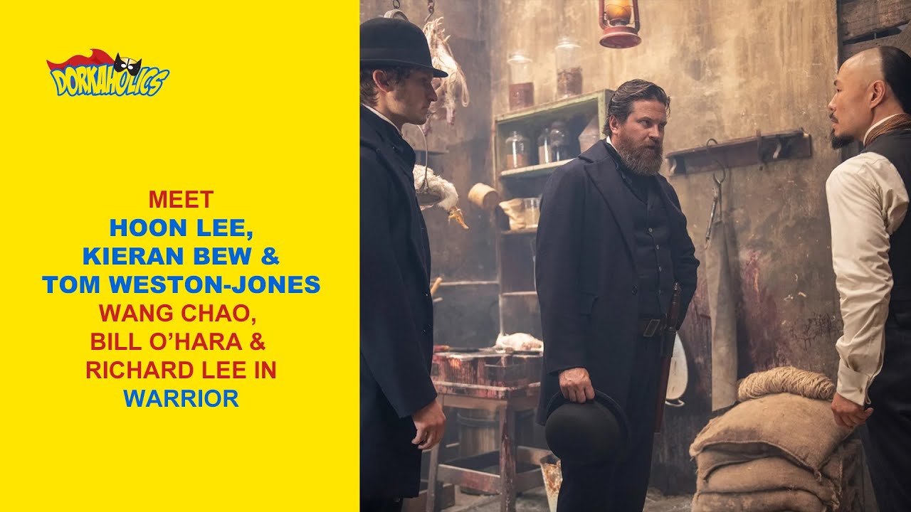 Warrior: Meet Hoon Lee, Kieran Bew & Tom Weston-Jones (Wang Chao, Bill ...