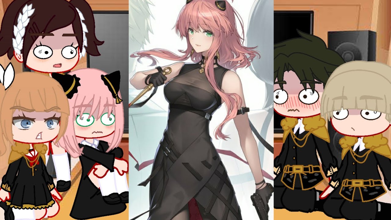 👒 Anya's classmates + Damian's FANGIRLS react to Anya x Damian,Gacha ...