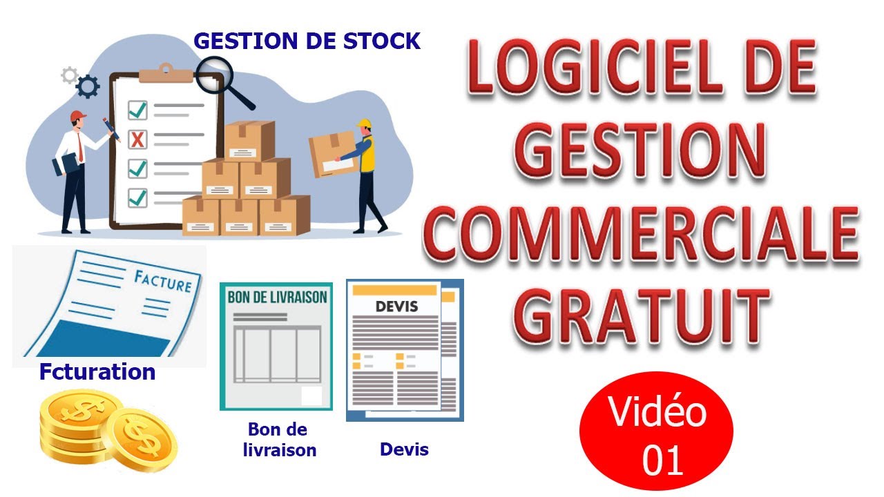 Vidéo01: Un logiciel de gestion commerciale gratuit : facturation ...