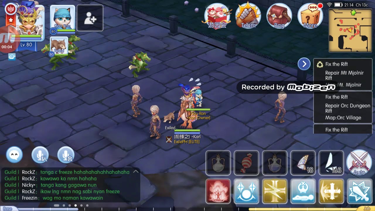Ragnarok Online Mobile Grand Cross Rune test - YouTube