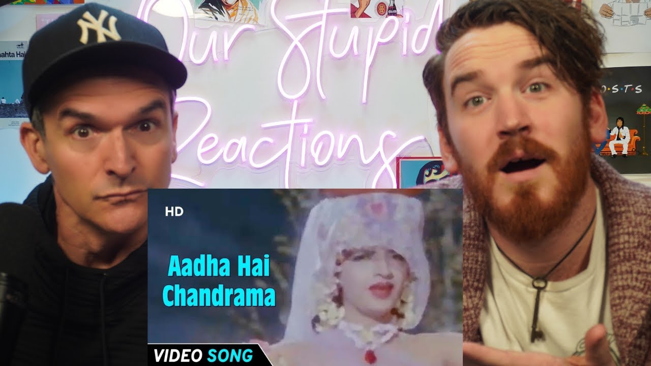 Aadha Hai Chandrama Song | Navrang (1959) | Mahipal | Sandhya ...