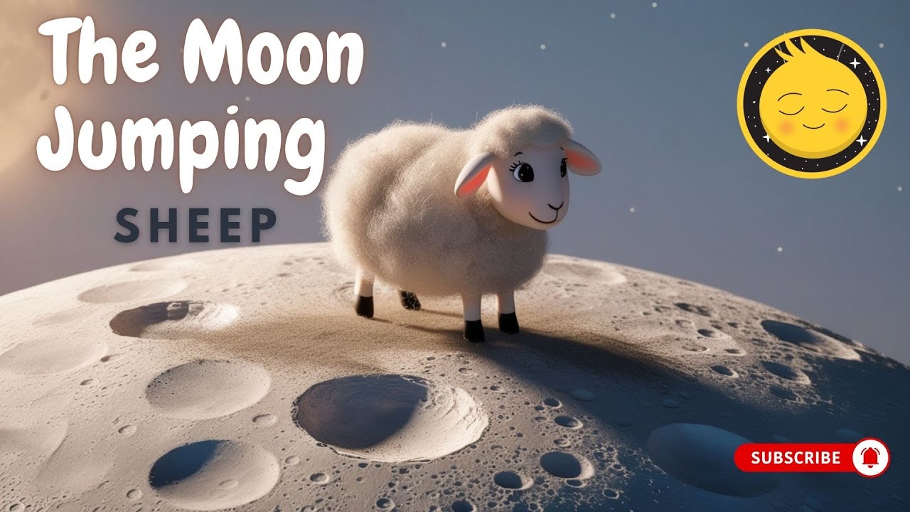 The Moon Jumping Sheep 🌕🐑KIDS BEDTIME STORY - YouTube