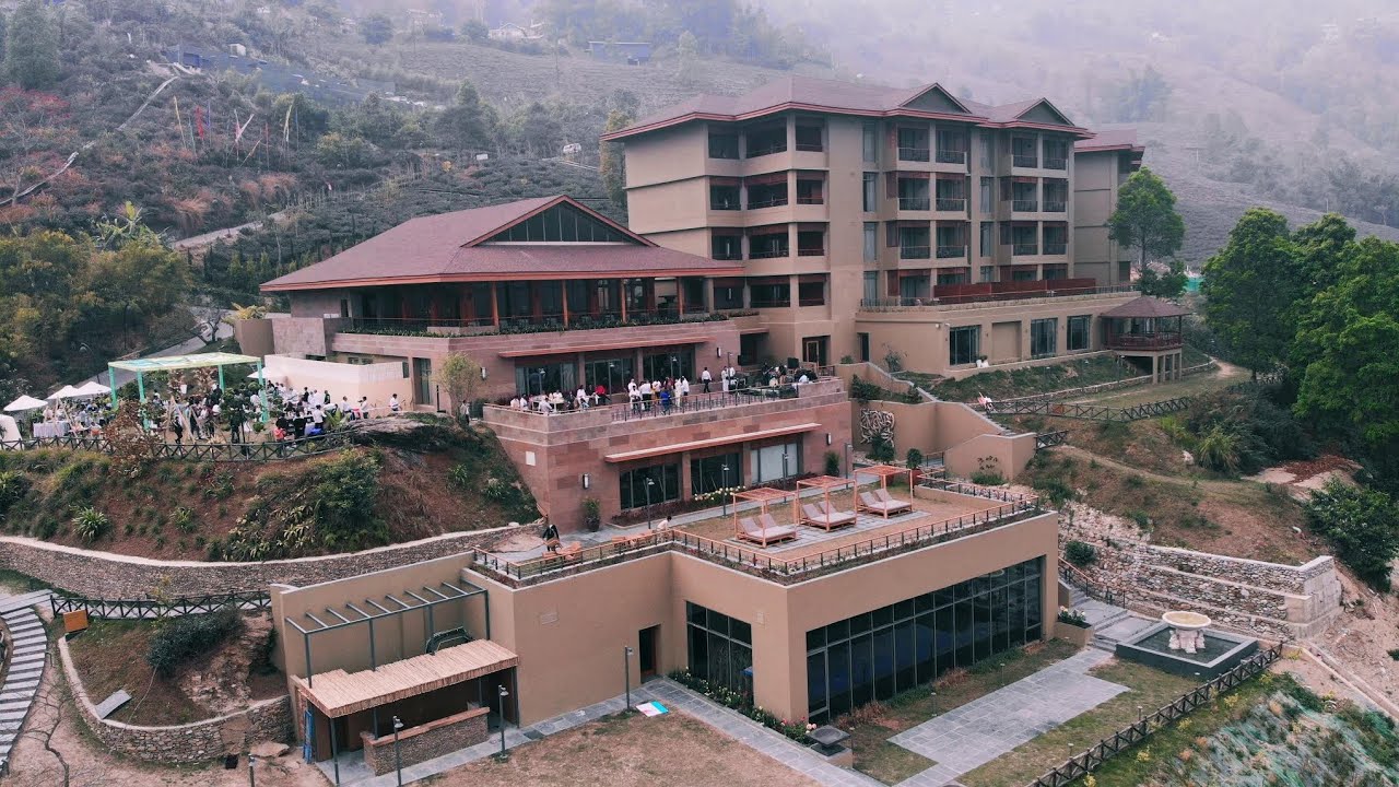 A shot of Makaibari Tea Estate Resort | Kurseong , Darjeeling - YouTube