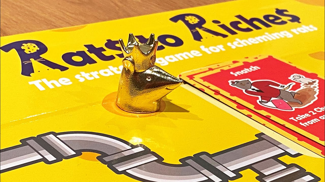 #032 How to Play Rats to Riches Board Game Tutorial Video - YouTube