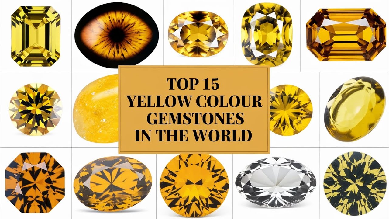 Top Yellow Colour Gemstone in the world | Discover all types of ...