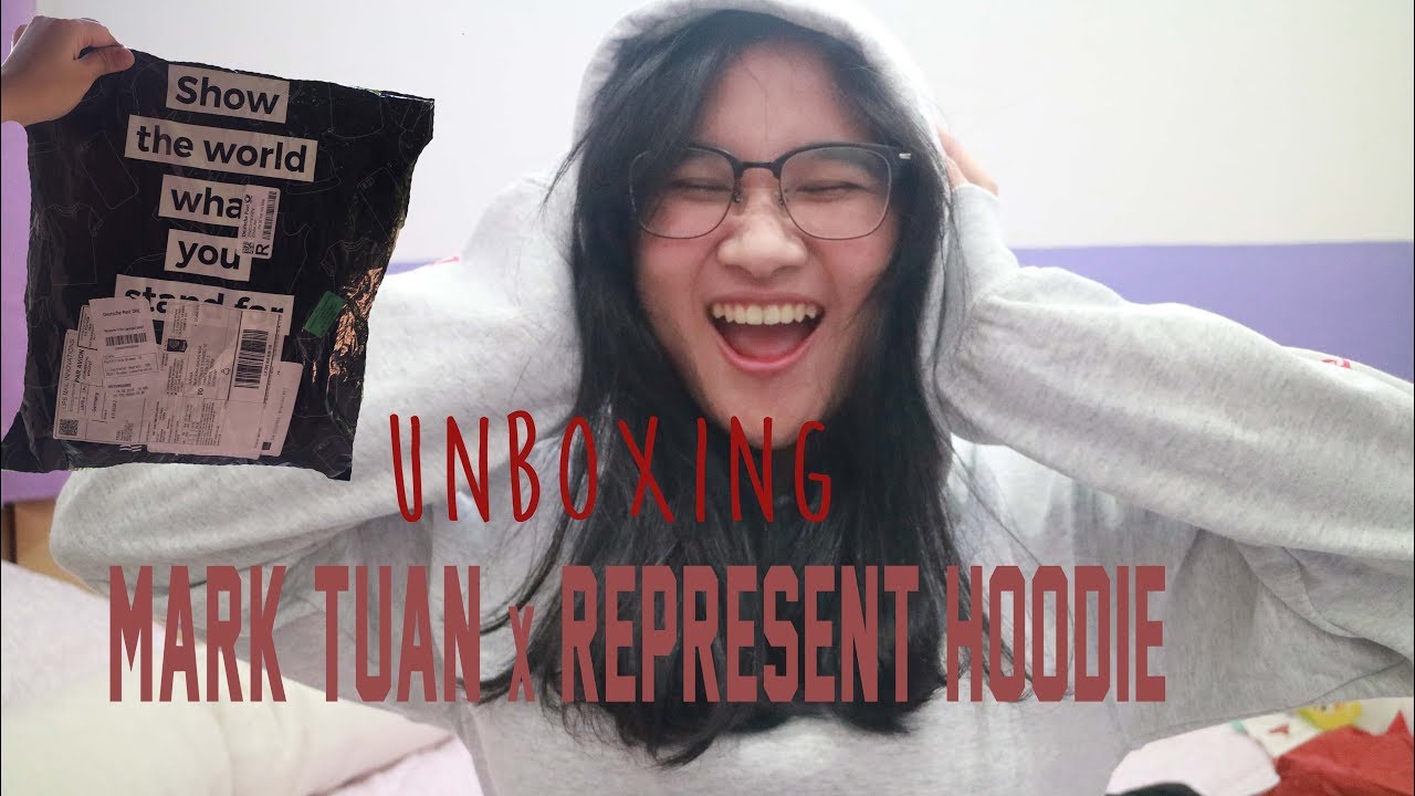 [UNBOXING] MARK TUAN X REPRESENT HOODIE - YouTube