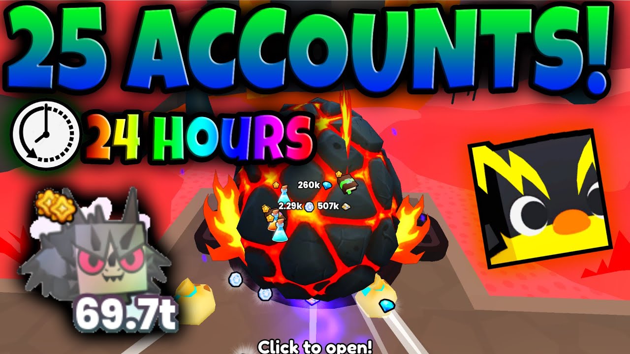I Hatched The Elemental World With 25 ACCOUNTS For 24 HOURS And Got ...