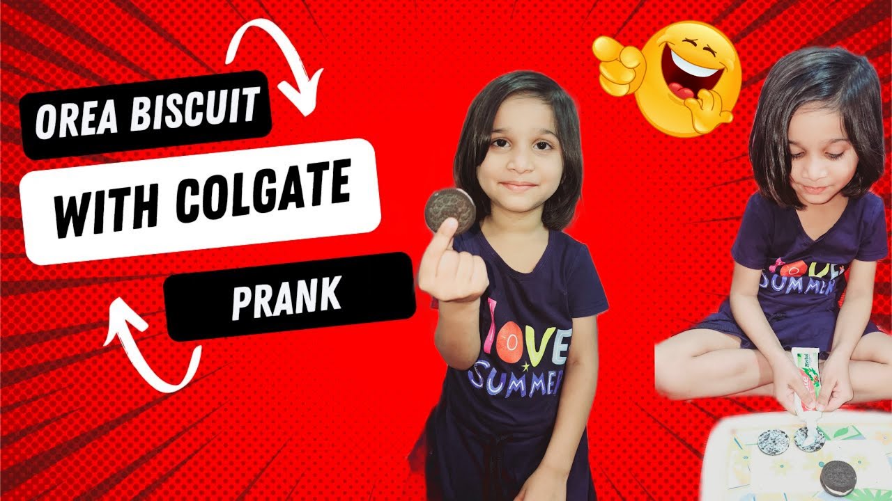 Oreo biscuit prank with mummy or dady😂 #foryou #foryourpage #funny # ...