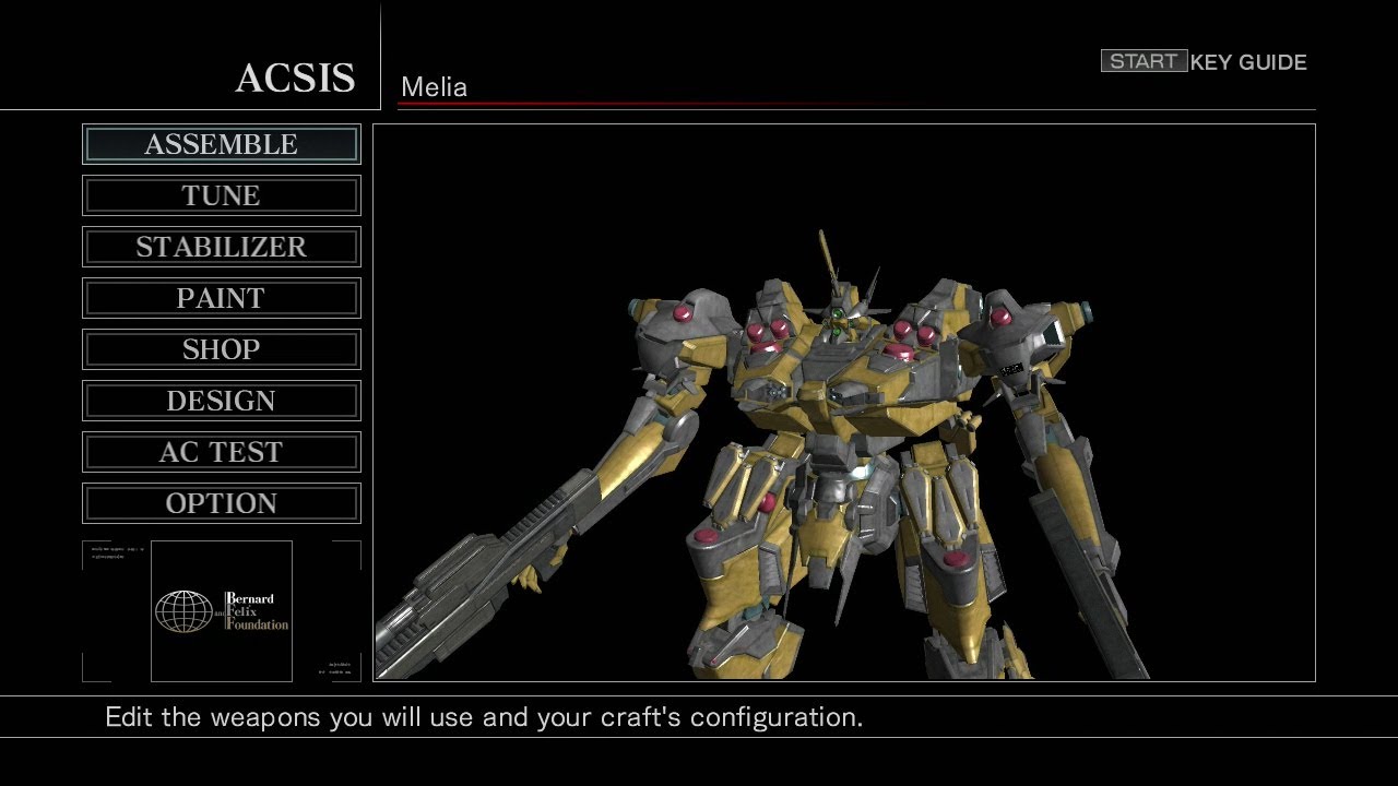 047AN the most beautiful Frame in the Armored Core franchise - YouTube