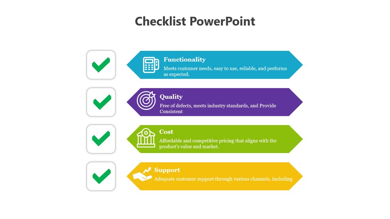 How to Create a Checklist Diagram in PowerPoint - YouTube