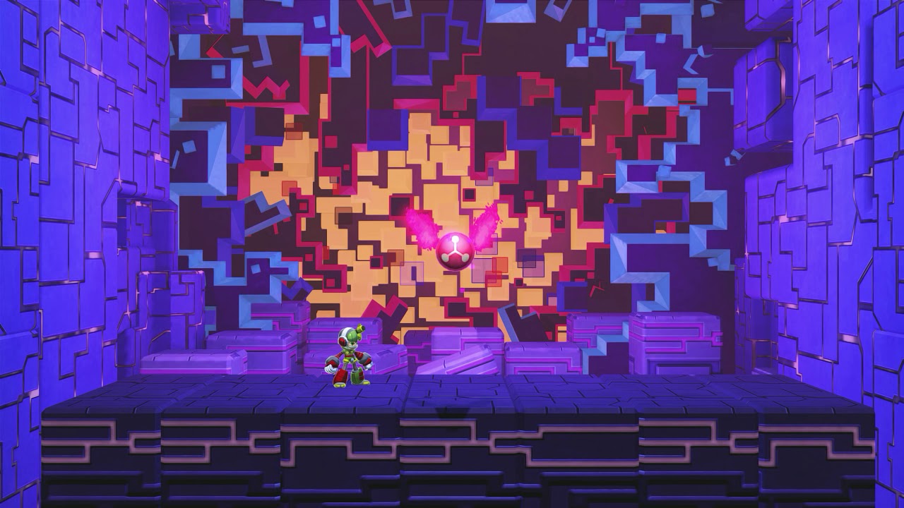 Mighty No.9 Trinity Final Boss Battle Maniac Mode S Rank No Damage ...