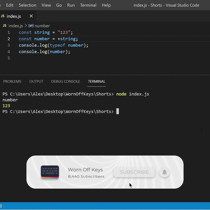 Javascript Parseint Vs Unary Plus Operator Shorts Youtube
