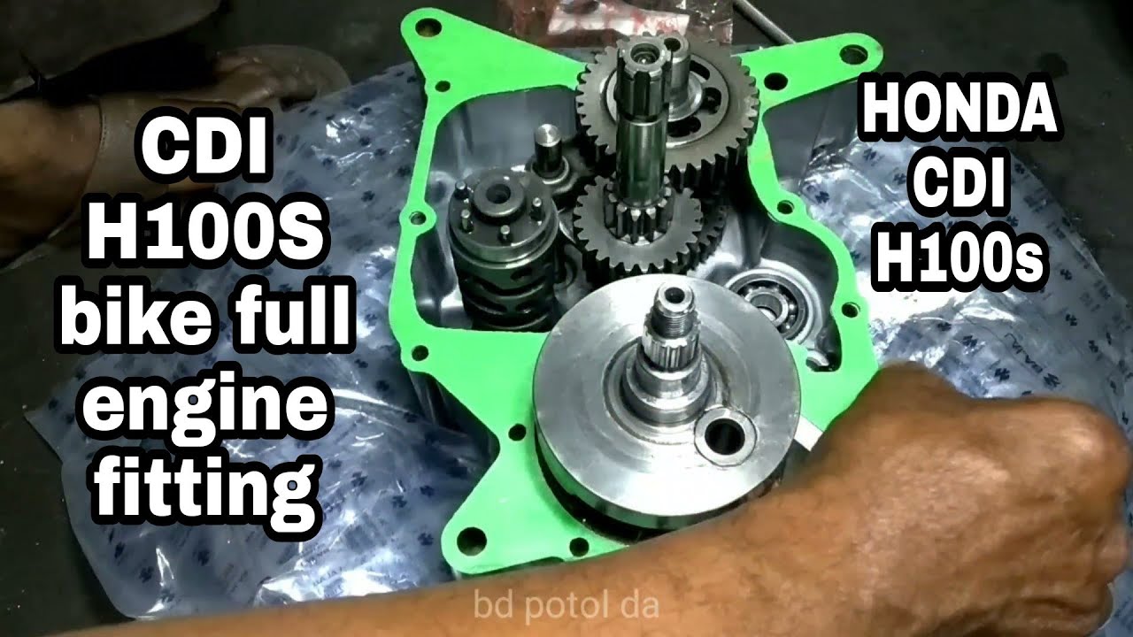 H100S full engine fitting//part 1 - YouTube