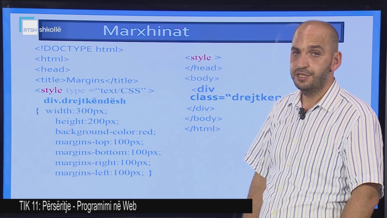 TIK 11 - Përsëritje: Programimi në Web - YouTube