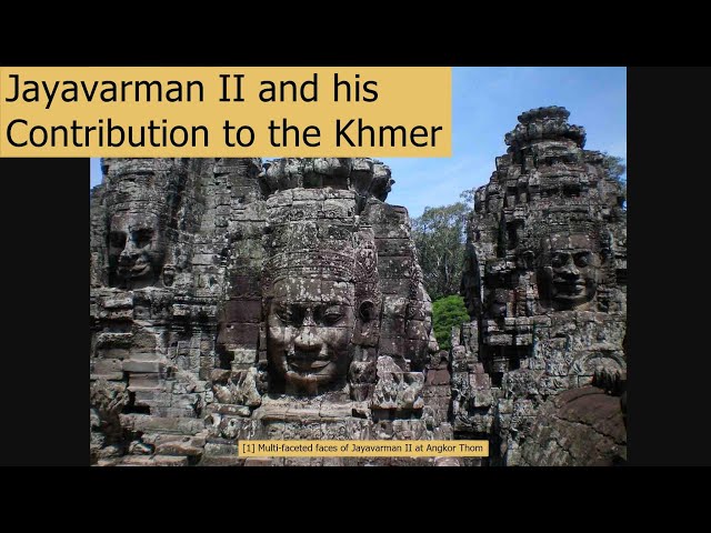 Jayavarman Ii Contributions Of Rome Jayavarman II | Cambodian Ruler,