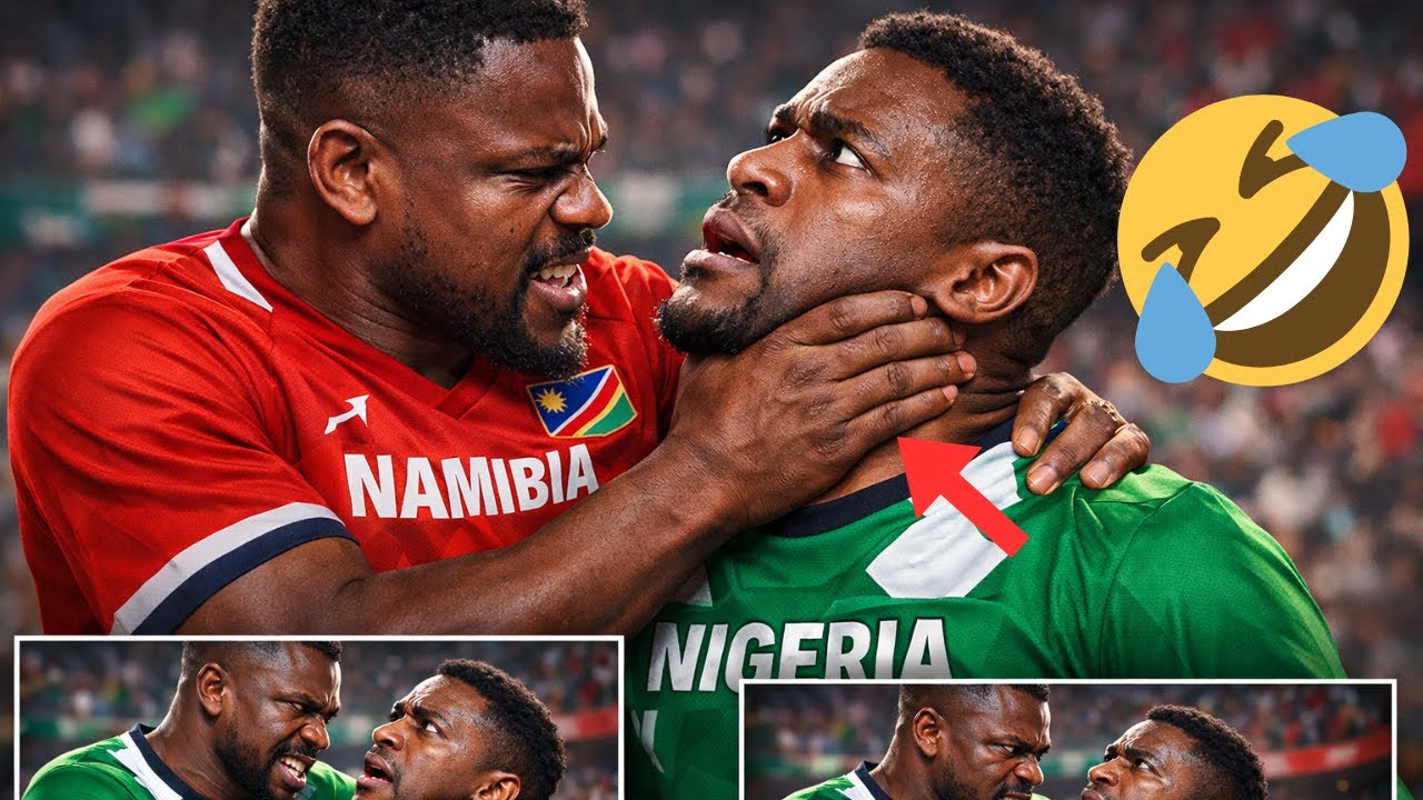 Nigeria vs Namibia on X Is WILD 😭🔥 Namibia Hold Nigeria Neck for X ...