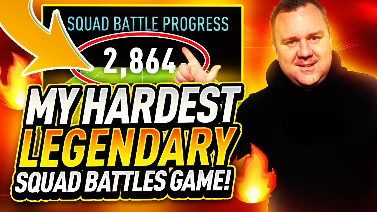 EAFC 25 - MY HARDEST GAME OF LEGENDARY SQUAD BATTLES?? - YouTube