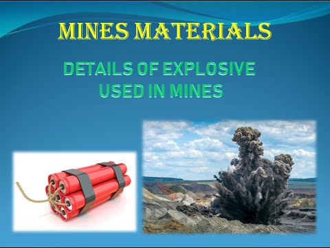 Detail study of Explosive used in open cast mines. - YouTube